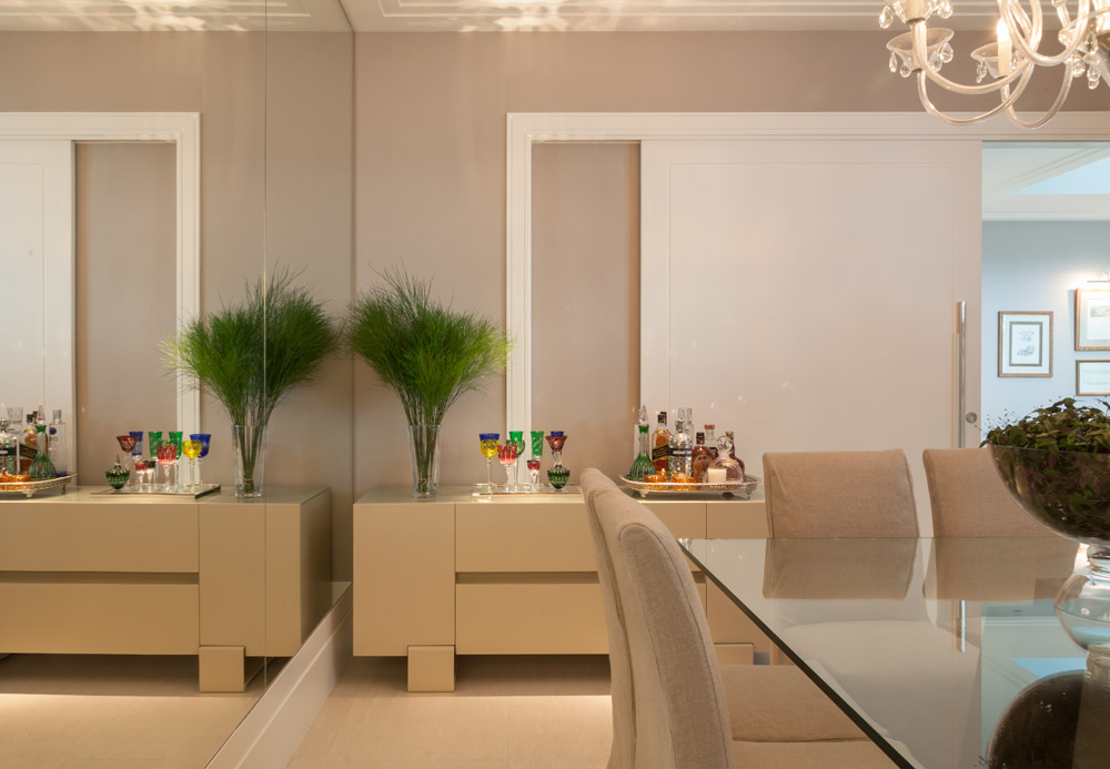 Salas com pintura cor bege escuro - Assim Eu Gosto!